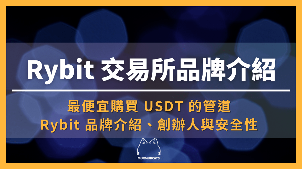 Rybit 交易所品牌介紹：最便宜購買 USDT 的管道，Rybit 品牌介紹、創辦人與安全性 – 呢喃貓商學院Murmurcats