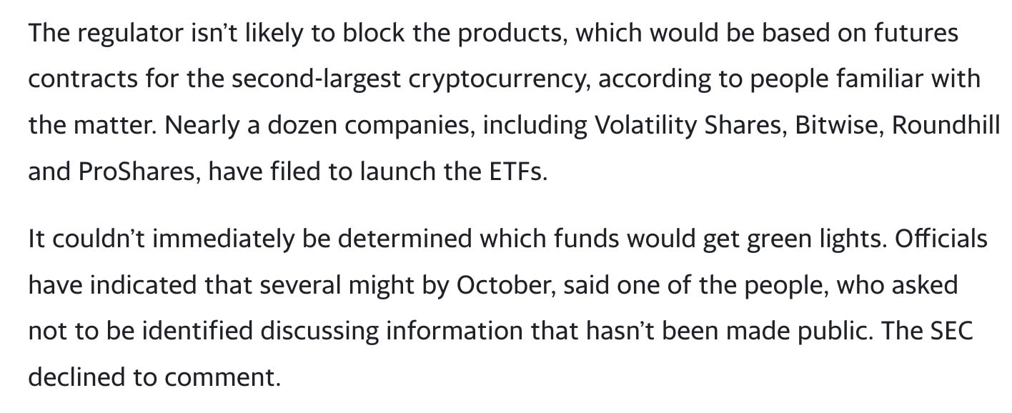 ETH 期貨 ETF 即將通過！？如何預先埋伏？ - 呢喃貓投資Murmurcats