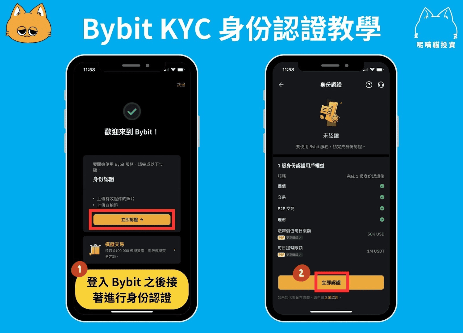 2024最新｜Bybit 交易所註冊開戶、入金教學（含全台獨家手續費 8 折優惠） - 呢喃貓投資Murmurcats