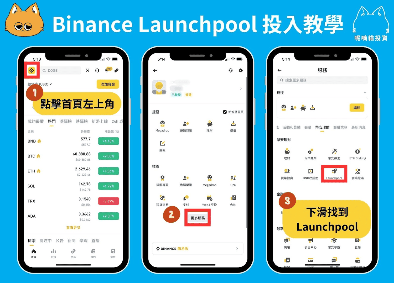 【幣安 Launchpool】幣安 Launchpool是什麼？最新 HMSTR 幣參與攻略 - 呢喃貓投資Murmurcats