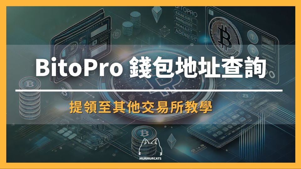 BitoPro 錢包地址解析：如何查詢與提領 – 呢喃貓商學院Murmurcats