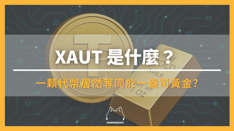 XAUT 是什麼？黃金代幣化，一顆代幣竟等同一盎司金條 – 呢喃貓商學院Murmurcats